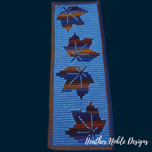 Ravelry: Maple Leaves Table Runner pattern by Heather Noble
