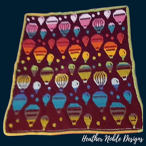 Ravelry: Hot Air Balloon Blanket pattern by Heather Noble