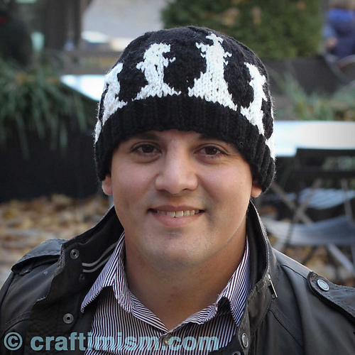 Ravelry: Chess Patterned Knit Hat pattern by Heidi Arjes