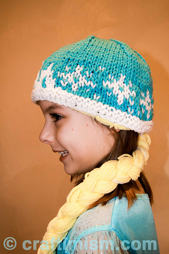 Ravelry: Frozen inspired Elsa hat pattern by Heidi Arjes