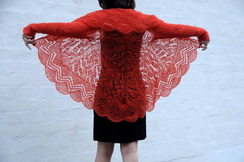 Ravelry: #13 Lace Jacket pattern by Brooke Nico