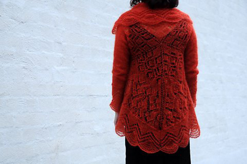 Ravelry: #13 Lace Jacket pattern by Brooke Nico