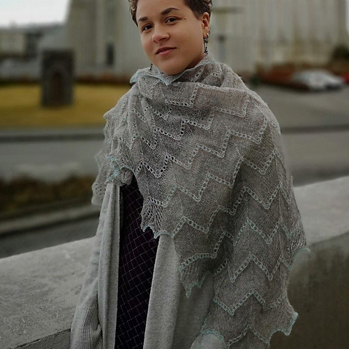 Ravelry: Hallgrímssjal pattern by A Passion For Lace...
