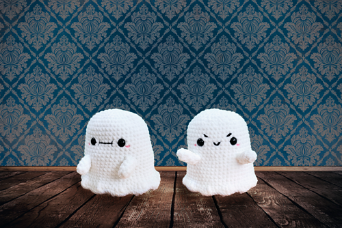 Ravelry: Reversible Ghost Plushie pattern by Hello Happy