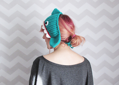 Ravelry: funny shark headband pattern by Hello Happy