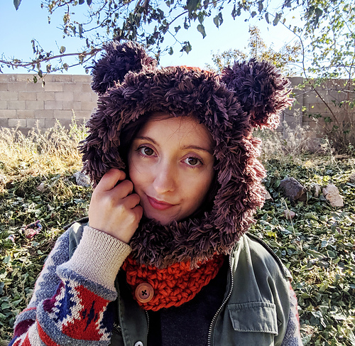 Ravelry: Space Bears Snood pattern by Hello Happy
