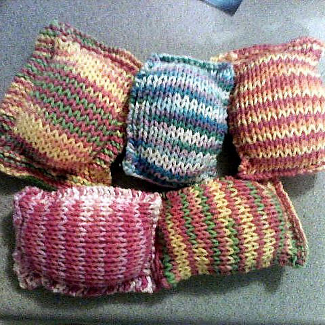 Ravelry: Double Knit Soap Sacks pattern by hellokitty73