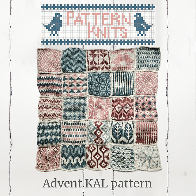 Ravelry: Advent KALendar blanket pattern by Annah Homebird