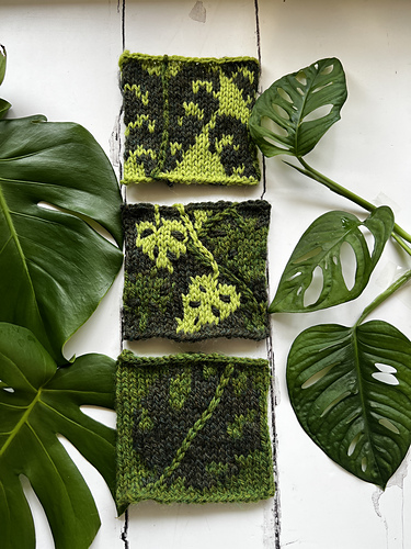 Ravelry: July knit blocks pattern by Needle and Feather