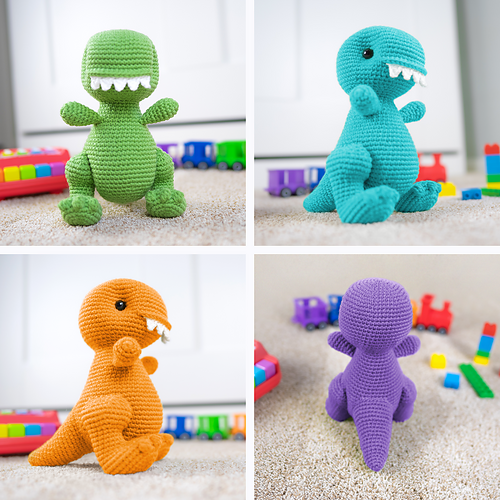 Ravelry: Dan the Dinosaur pattern by Jess Huff