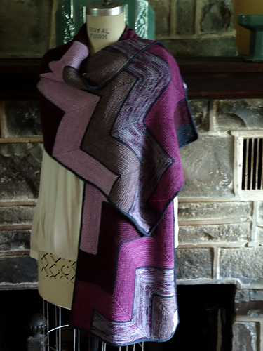 Ravelry: Escalator Wrap pattern by Theresa Schabes