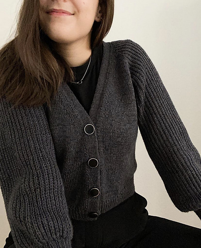 Ravelry: The First Cardigan pattern by Lizzie Hester