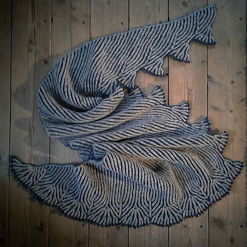 Ravelry: Great Wave Shawl pattern by Xandy Peters
