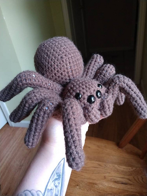 Ravelry: Tarantula Spider pattern by Heather Peavy