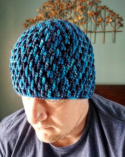 Ravelry: Alex's Herringbone Hat pattern by Hannah M. Carroll