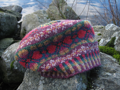 Ravelry: Maud Beret pattern by Alice Starmore