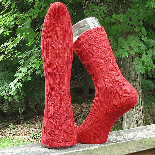Ravelry: Diamonds On the Soles of Her Shoes pattern by Heidi Nick