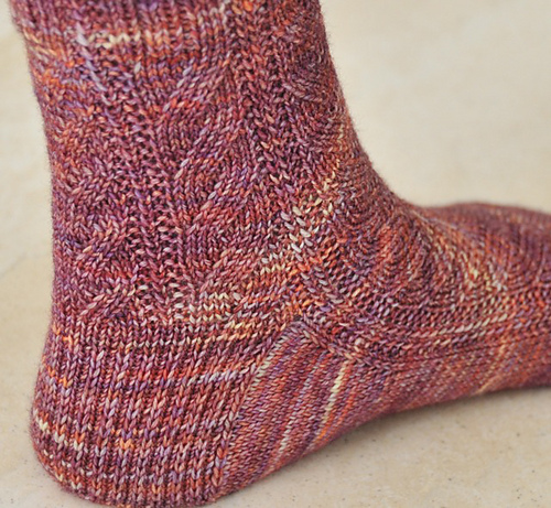 Ravelry: Raphaelite Socks pattern by Mary the Hobbit