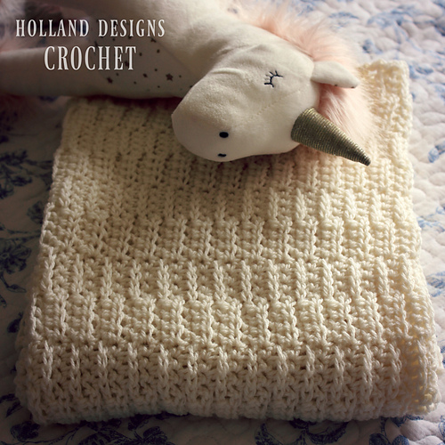 Ravelry: Heirloom Rib Baby Blanket pattern by Lisa van Klaveren