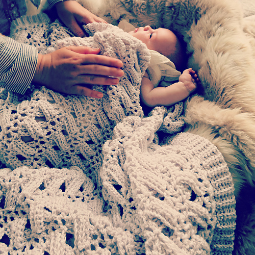 Ravelry: Twisted Lace Afghan pattern by Lisa van Klaveren