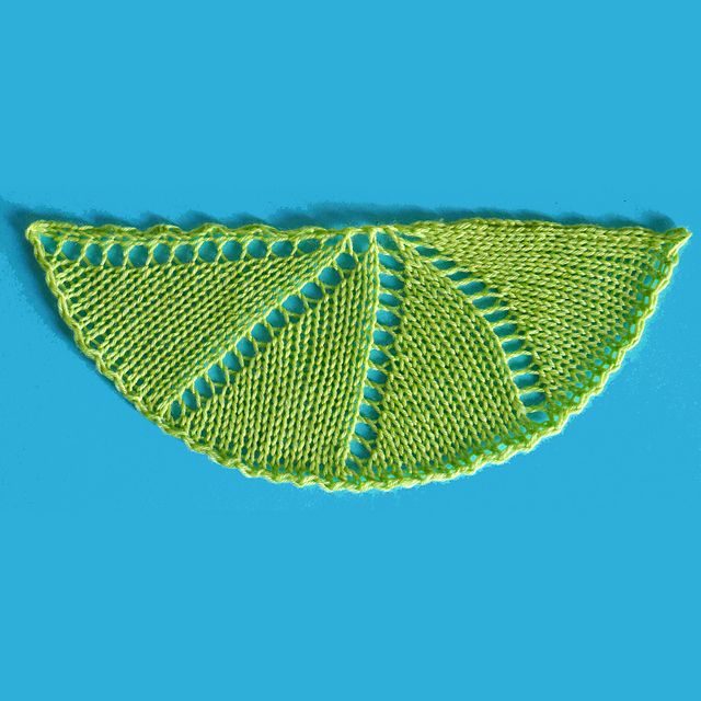 Ravelry: 1/2 Wedge Circle pattern by Holly Chayes