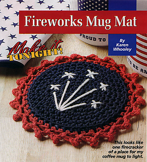 Ravelry: Fireworks Mug Mat pattern by Karen Whooley