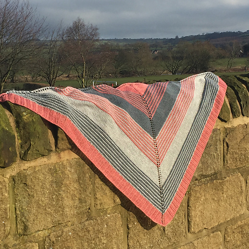 Ravelry: Neapolitan Shawl pattern by Kay F Jones