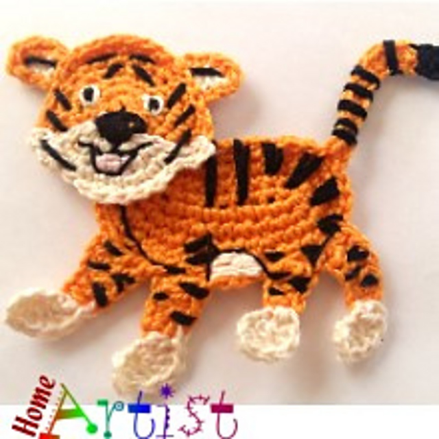 Ravelry: Tiger Applique pattern by Homeartist crochet
