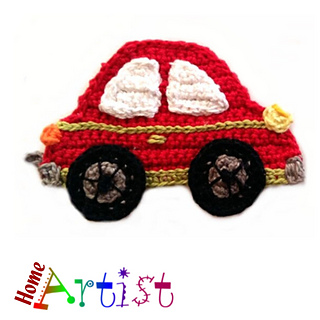 Ravelry: Car applique pattern by Homeartist crochet