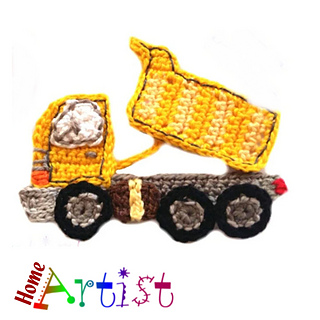 Ravelry: Dump Truck Applique pattern by Homeartist crochet