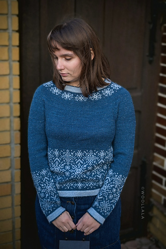 Ravelry: Diamond Snow Sweater pattern by Home of Cords