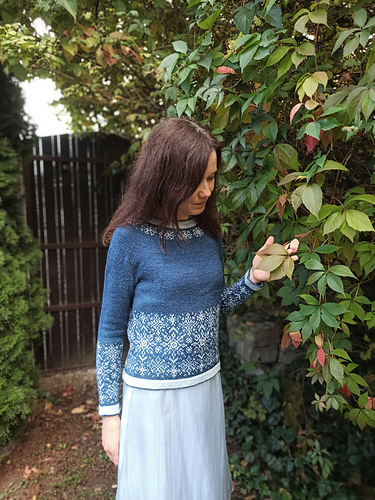 Ravelry: Diamond Snow Sweater pattern by Home of Cords