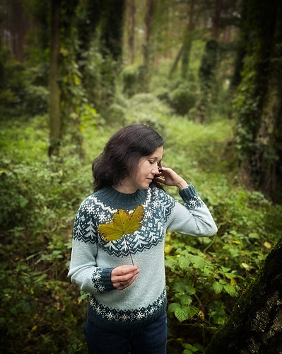 Ravelry: Snowy Forest Sweater pattern by Home of Cords