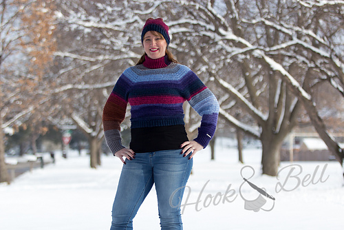 Ravelry: Bombshell Sweater pattern by Michelle Ferguson