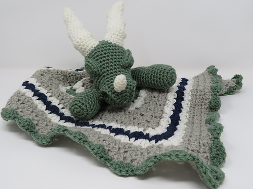 Ravelry: Sleepy Dragon Lovey pattern by Hooked by Kati