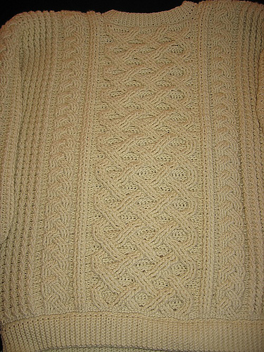 Ravelry: Aran Pullover pattern by Peter Franzi