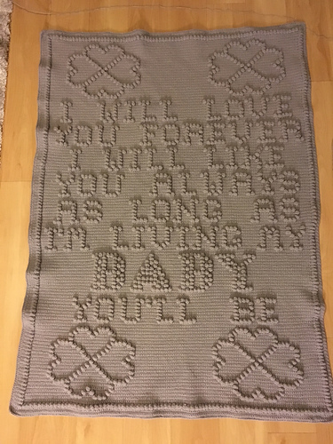 Ravelry: 98 Will love you forever pattern by Nancy Liggins