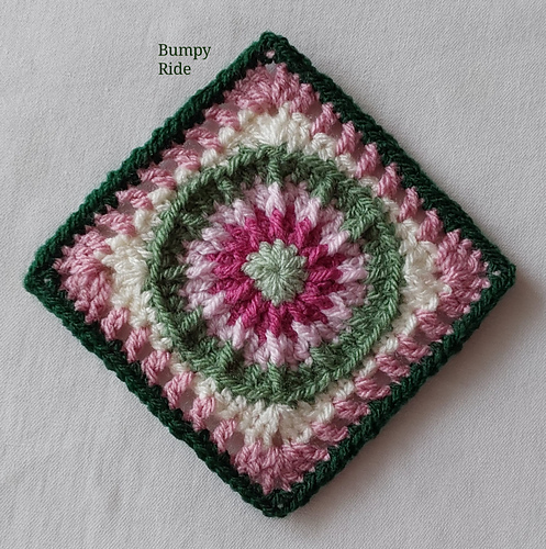 Ravelry: Bumpy Ride Square pattern by Marie Segares