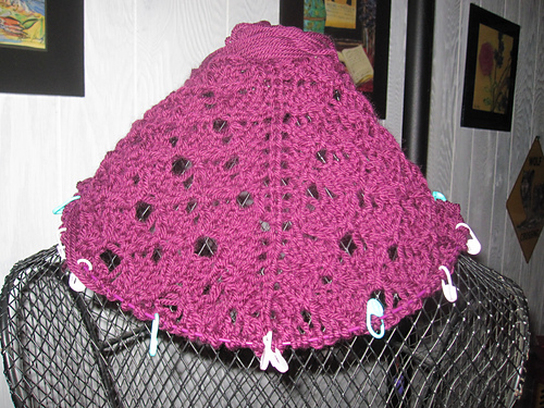 Ravelry: hrhdeb's Juneberry Shawl in Capra