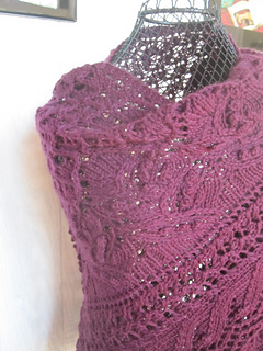 Ravelry: hrhdeb's Juneberry Shawl in Capra