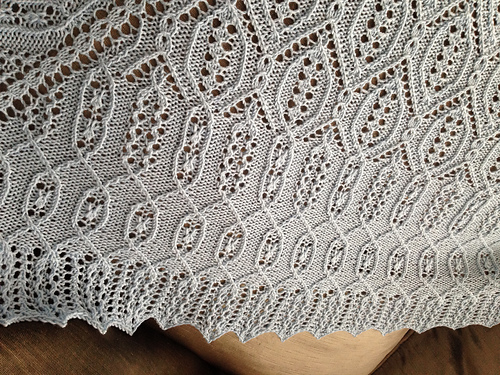 Ravelry: Cartouche Shawl pattern by Janelle Martin