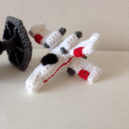 Ravelry: TIE Fighter and X-Wing pattern by Ashley Nicole Hook