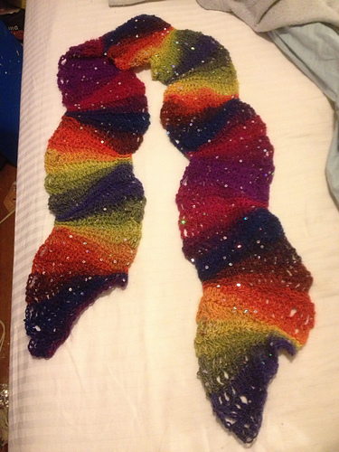 Ravelry: Seashells Scarf pattern by Vicki Mikulak