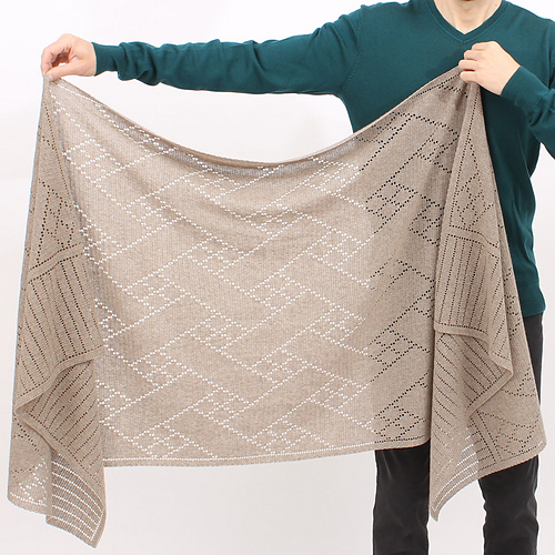 Ravelry: Matthew Cashmere Shawl pattern by Steve Rousseau