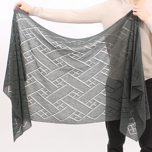 Ravelry: Matheo Classic Yak Shawl pattern by Steve Rousseau