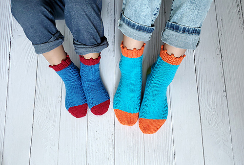 Ravelry: Matisse Socks pattern by Sangmi Lee