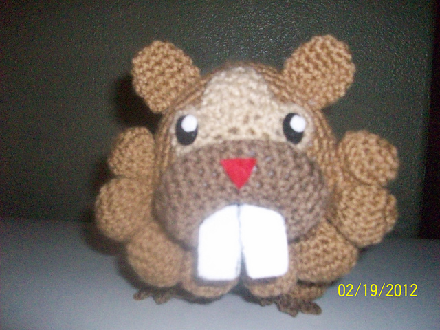 Ravelry: Bidoof Pokemon pattern by Katherine Homer