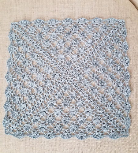 Ravelry: Square Lace Doily pattern by Raine Eimre
