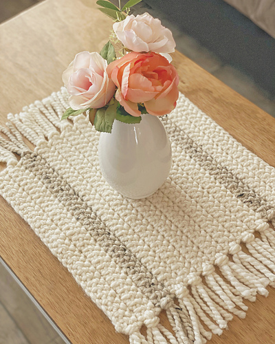 Ravelry: Hygge Table Mat pattern by Lisa Marie Brown