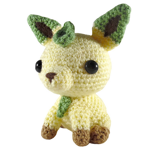 Ravelry: Pokemon: Leafeon pattern by i crochet things